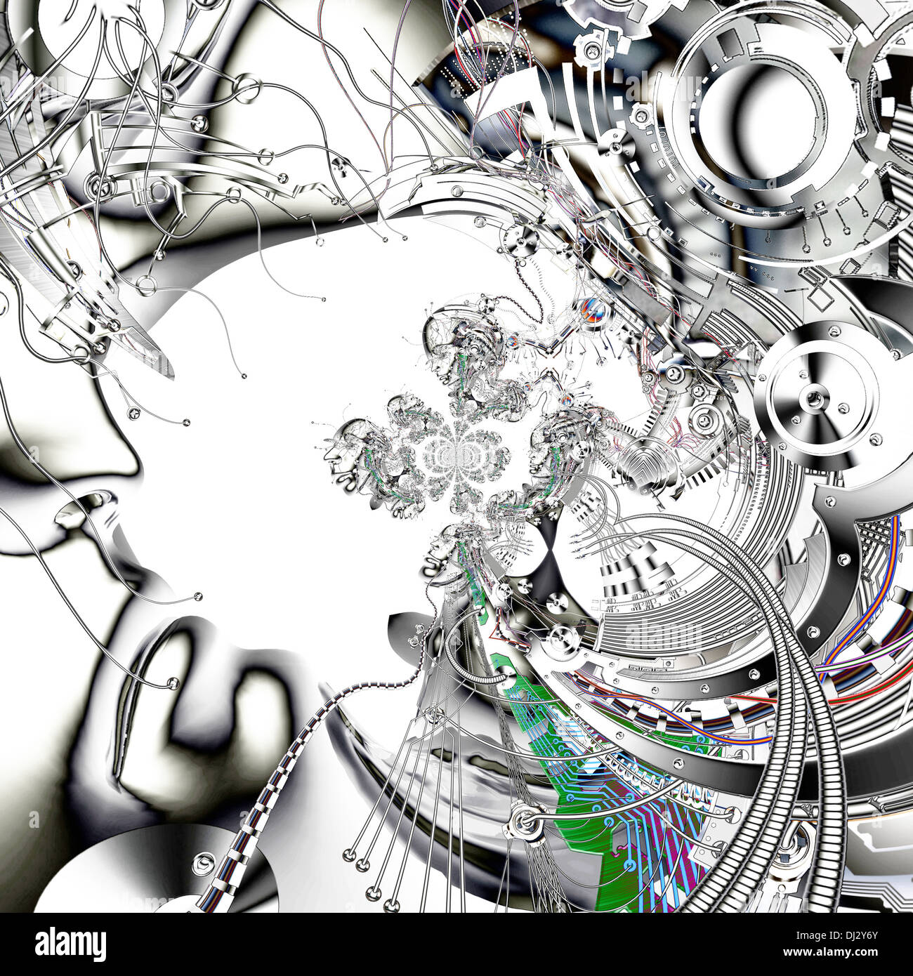 Psychedelic cyborg hi-res stock photography and images - Alamy