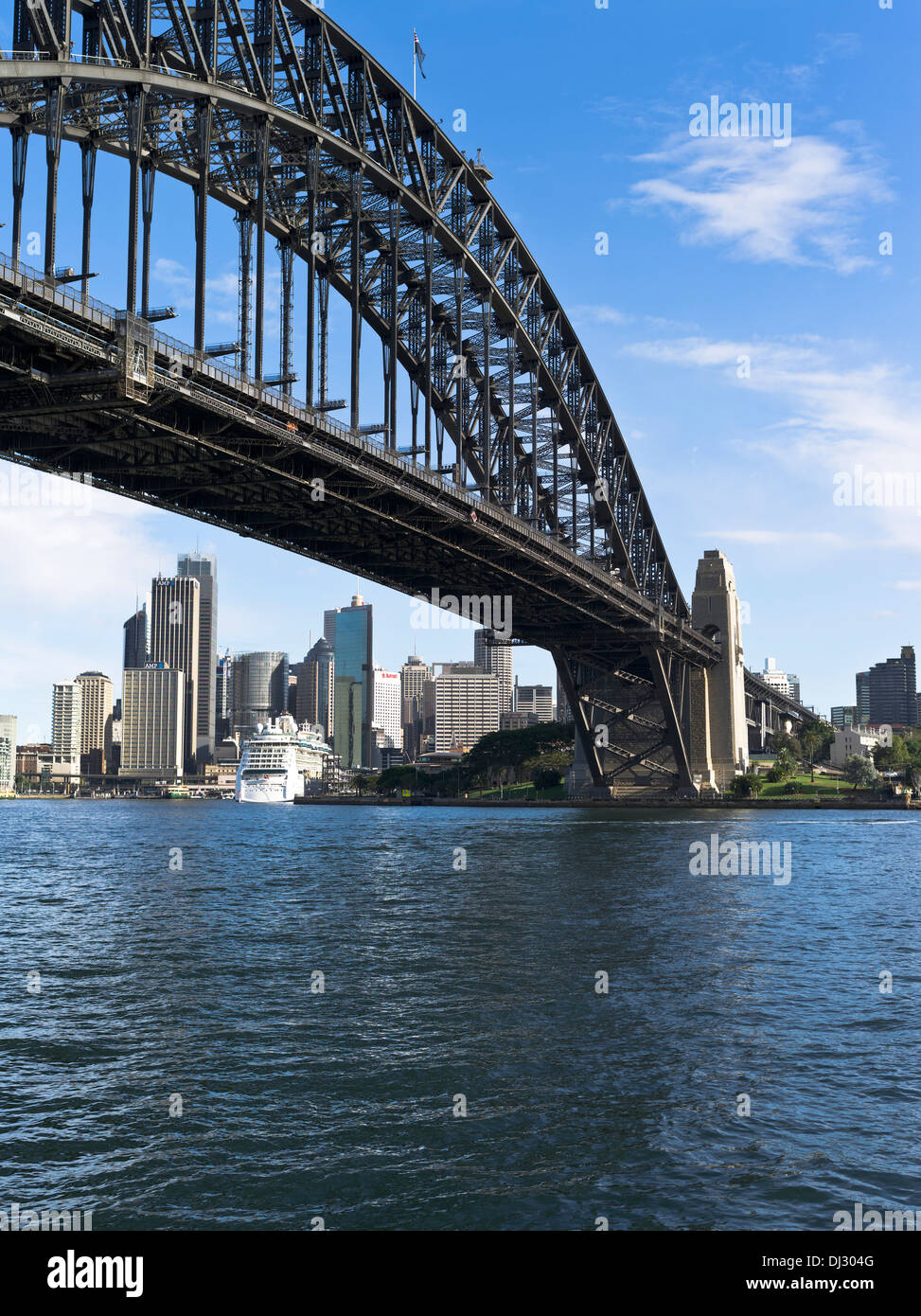 dh Sydney Harbour Bridge SYDNEY AUSTRALIA City skyscraper skyline ...