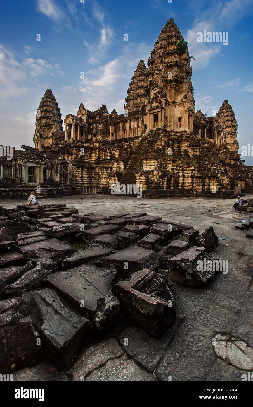 Angkor Wat before sunset Stock Photo - Alamy