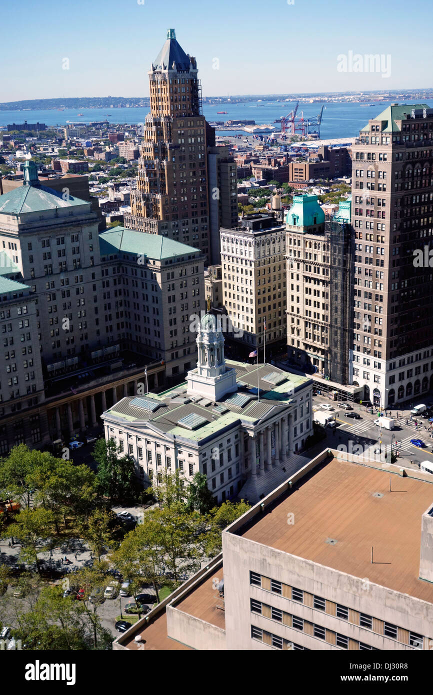 Brooklyn Borough Hall exterior Stock Photo - Alamy