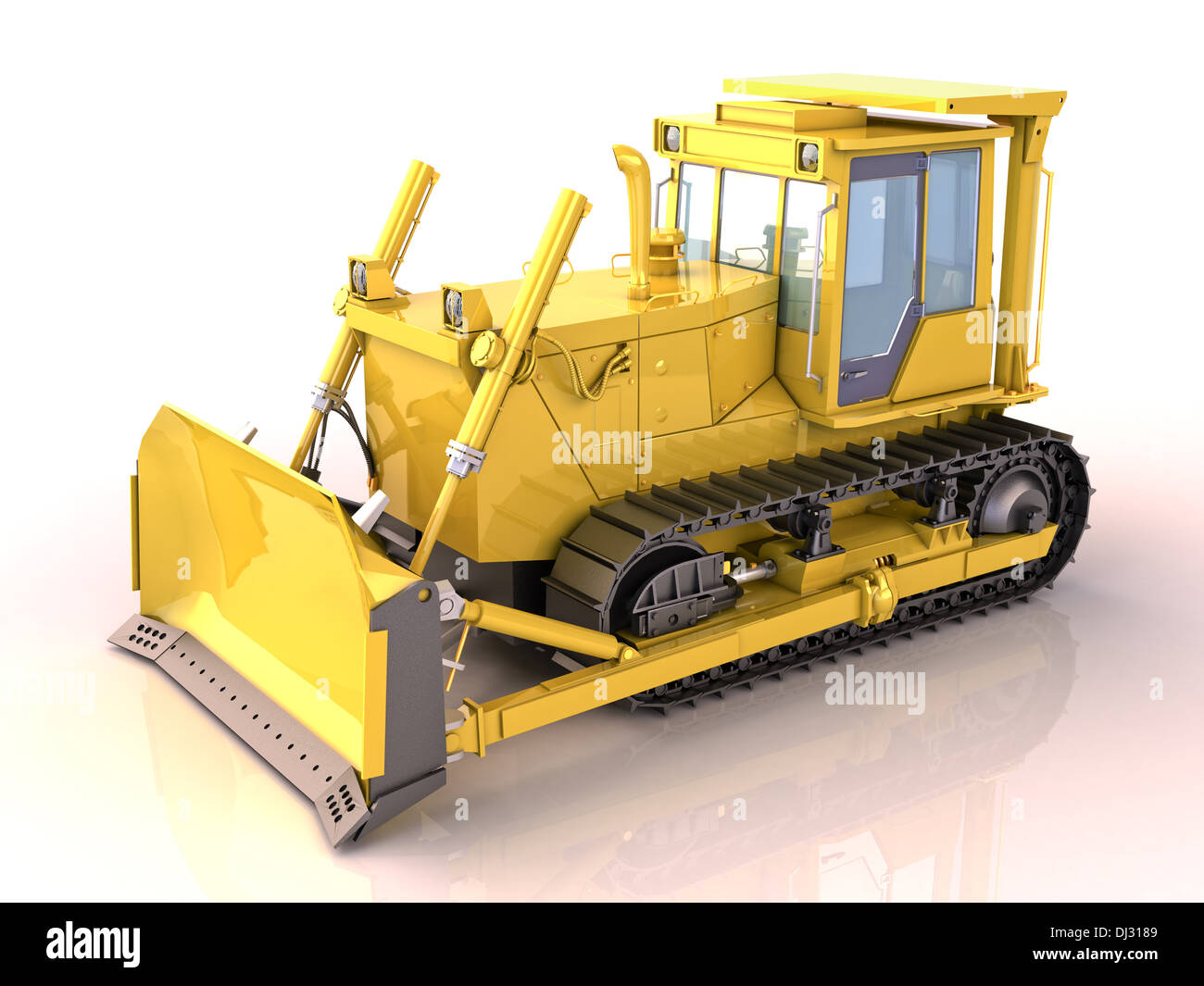 Bulldozer isolated hi-res stock photography and images - Alamy
