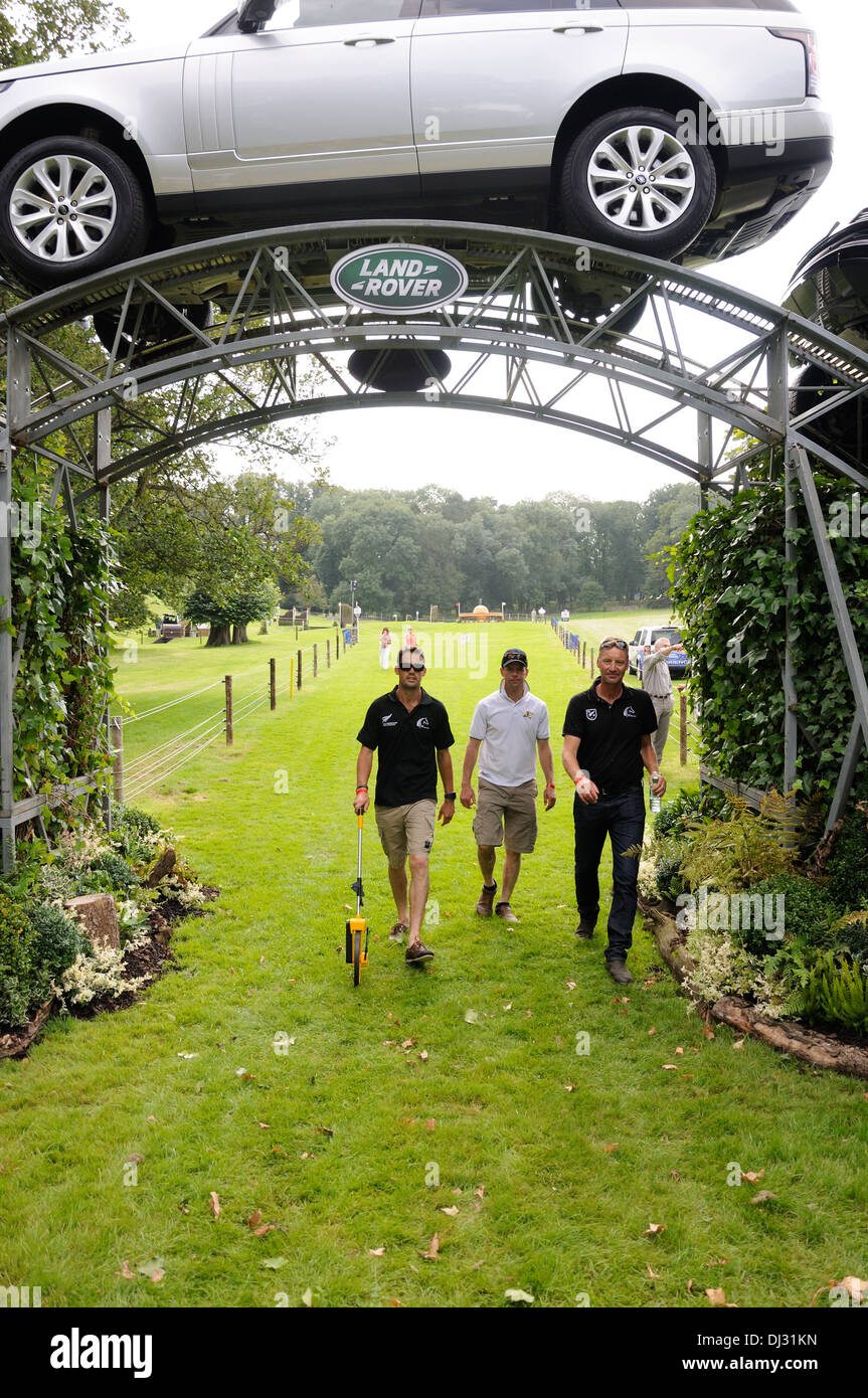 Jonathan Paget, Kevin Mcnab and Erik Duvander during a cross country ...