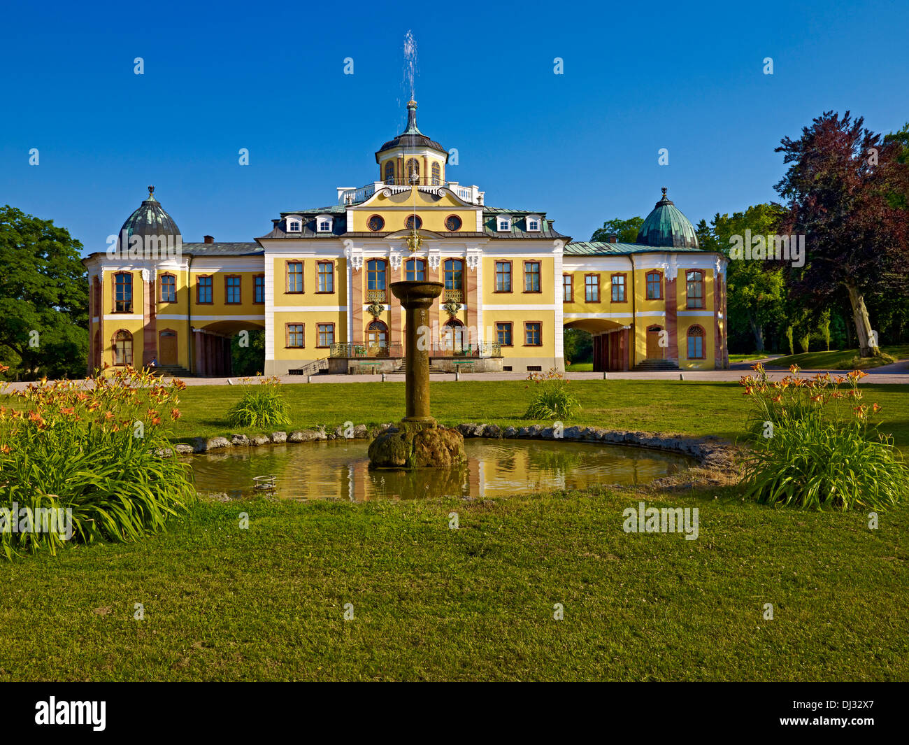 Belvedere palace in weimar thuringia hi-res stock photography and ...