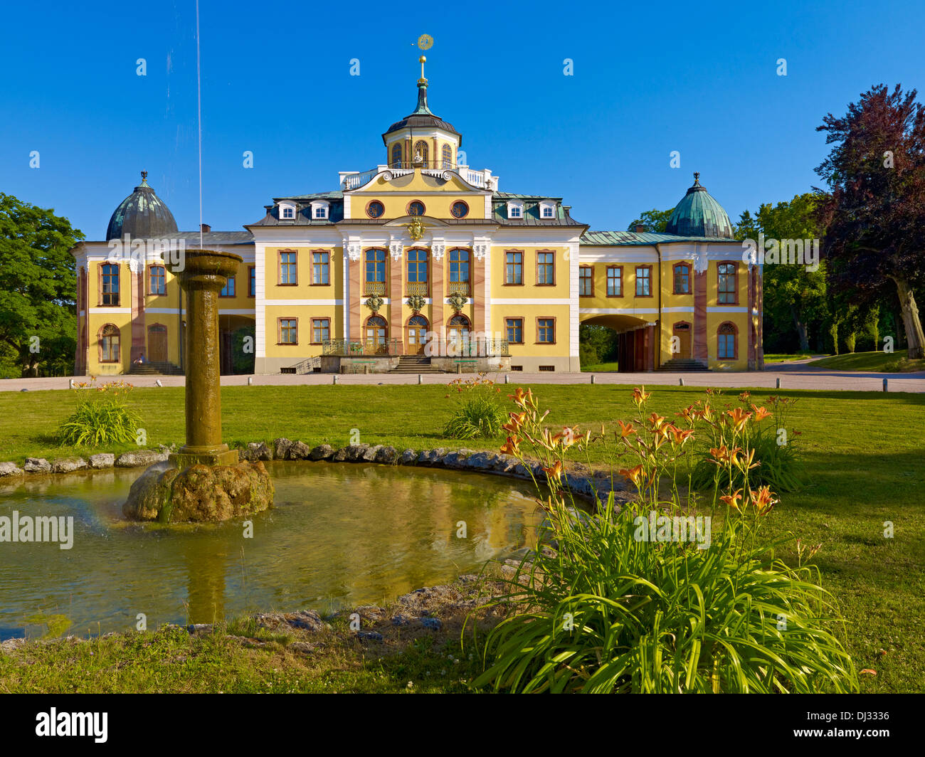 Belvedere palace in weimar thuringia hi-res stock photography and ...