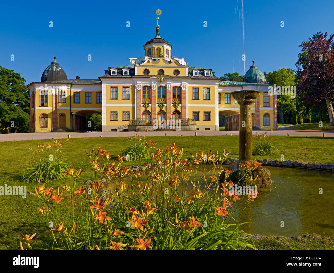 Belvedere Palace in Weimar, Thuringia, Germany Stock Photo - Alamy