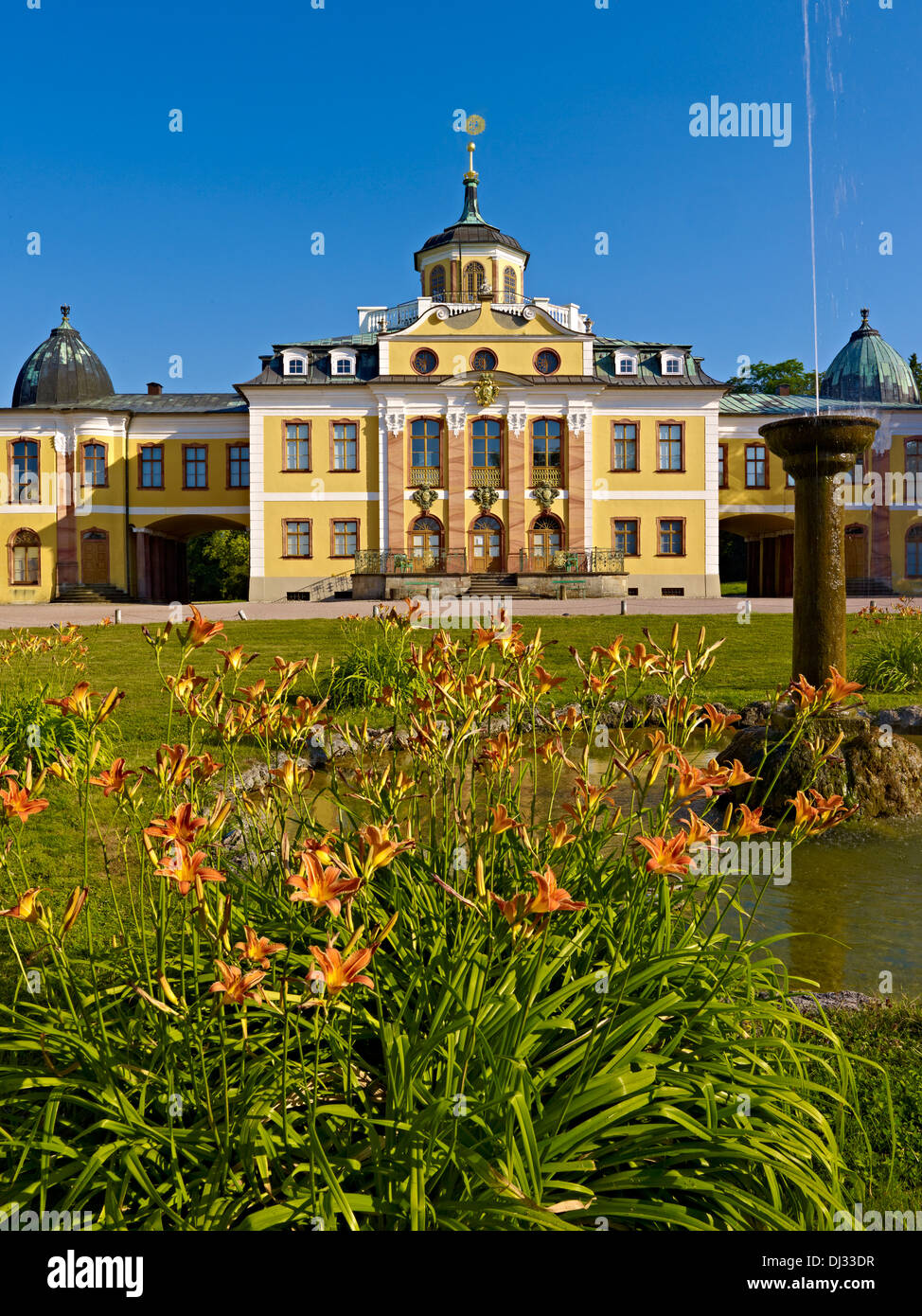 Belvedere Palace in Weimar, Thuringia, Germany Stock Photo - Alamy
