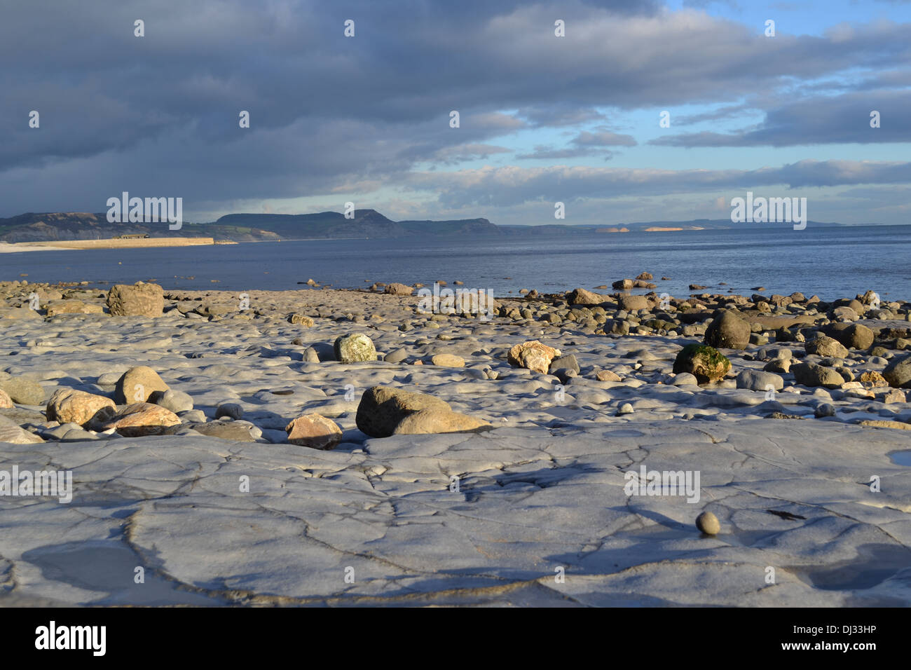 Lyme Regis, Jurassic Coast, Dorset, England: Monmouth Beach where ... Lyme Regis, Jurassic Coast, Dorset, England: Monmouth Beach where ...