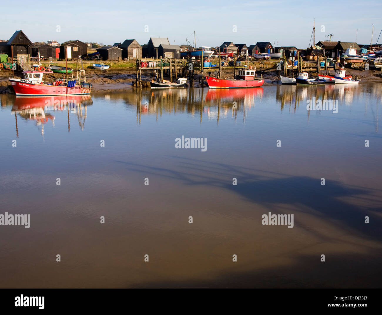 Fishing boats blyth harbour hi-res stock photography and images - Alamy