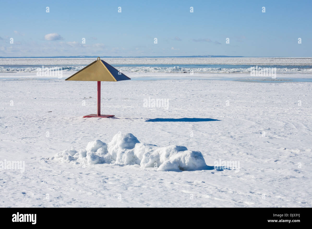Winter Beach Snow