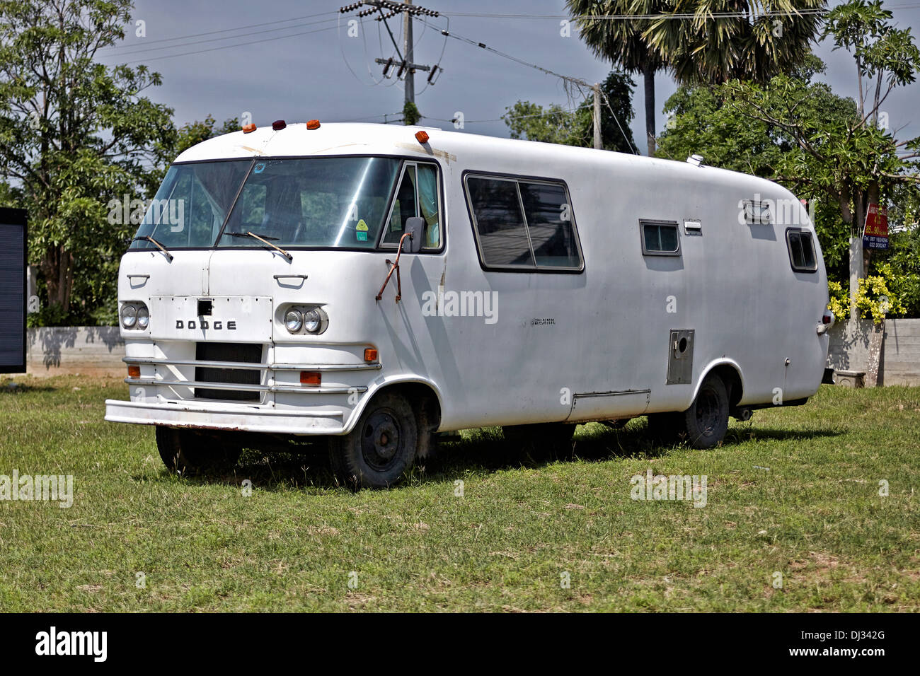 Vintage Motorhomes High Resolution Stock Photography and Images - Alamy