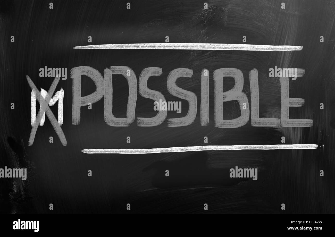 Possible impossible Black and White Stock Photos & Images - Alamy