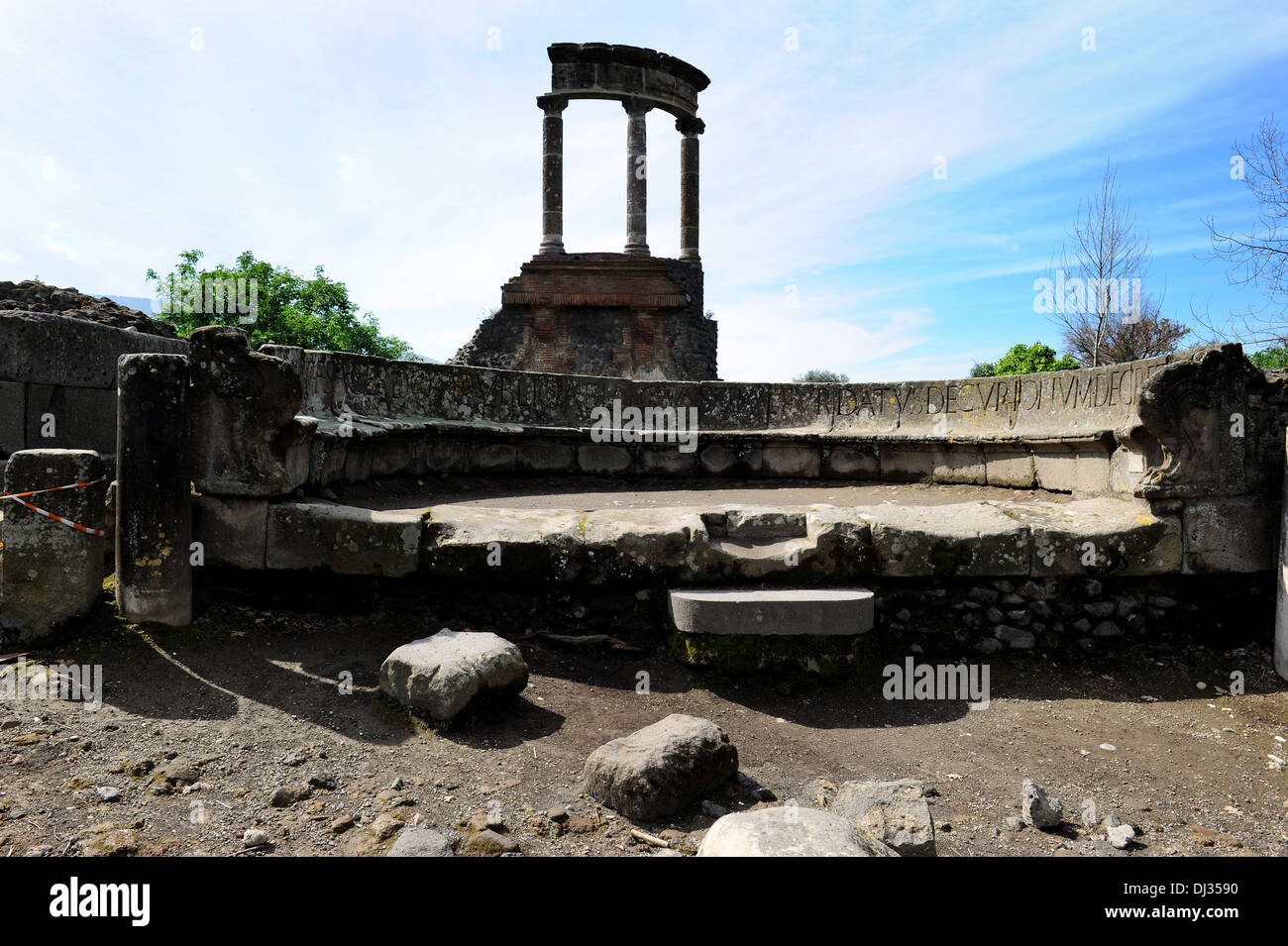 Pompeii, Bay of Naples, Itlay. Picture by Paul Heyes, Friday March 29 ...