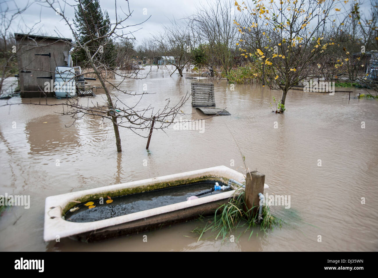 Weather floods winter water flooding hi-res stock photography and ...