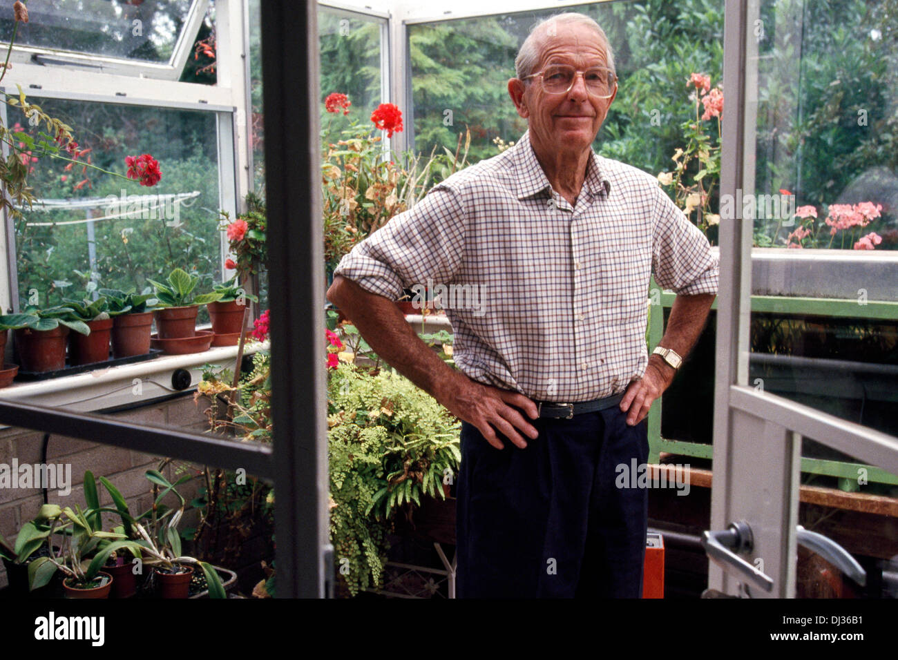 Sir Frederick Sanger, two times Nobel Prize winner for Chemistry in ...