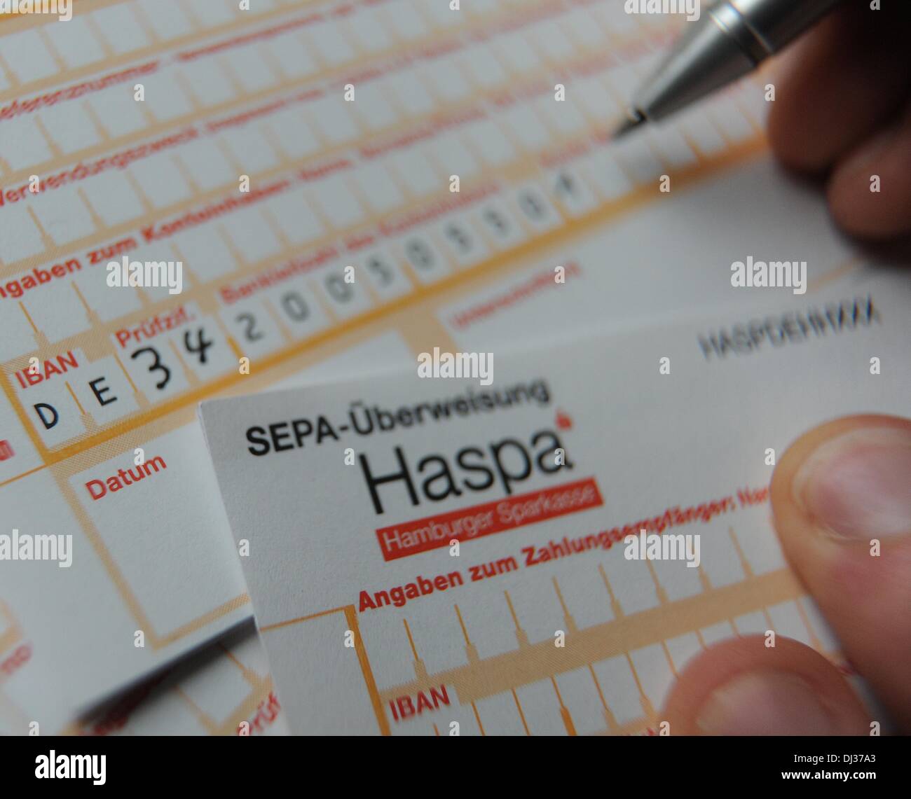 Bank transfer form hi-res stock photography and images - Alamy