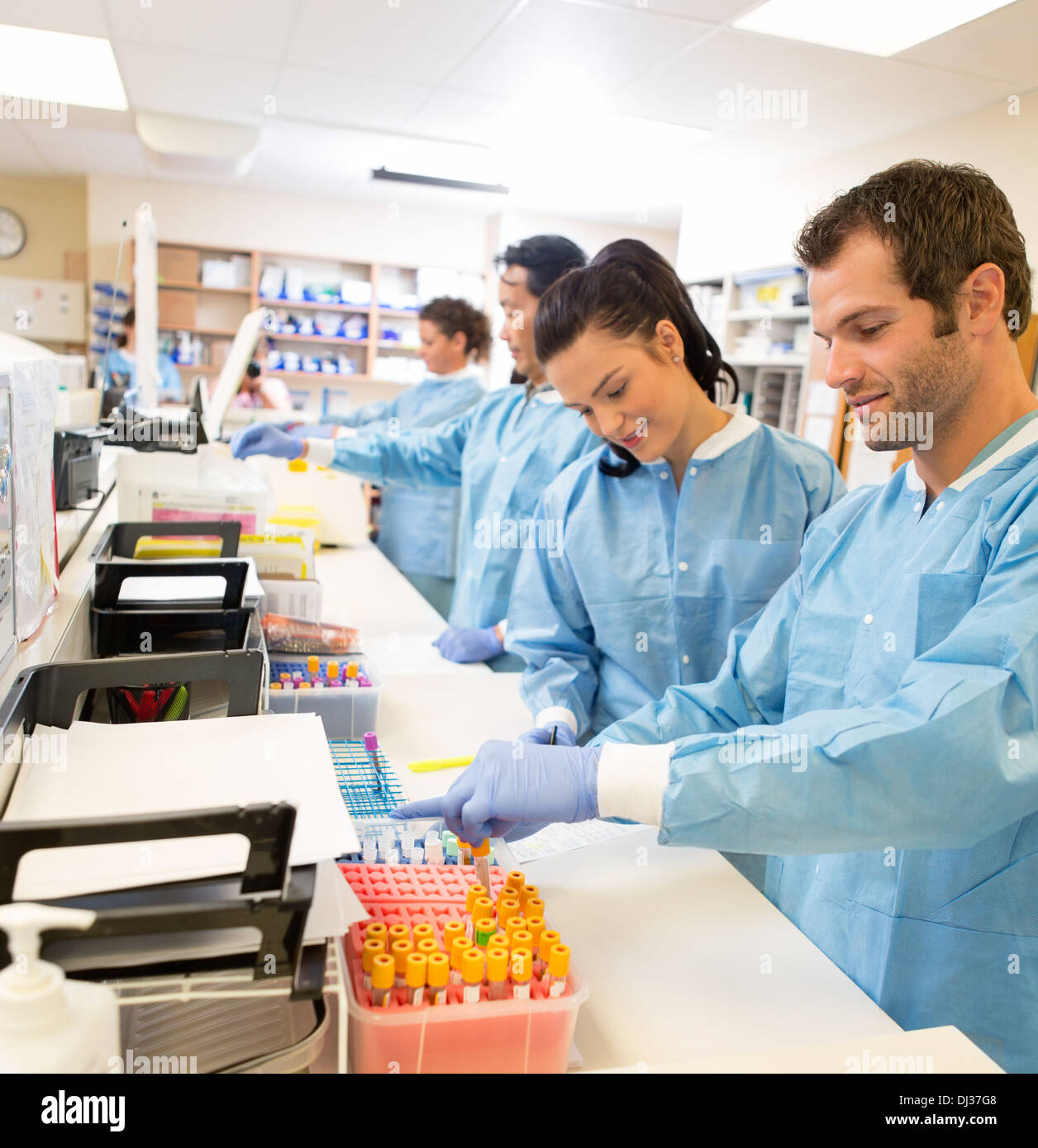 Experimenting research hi-res stock photography and images - Alamy