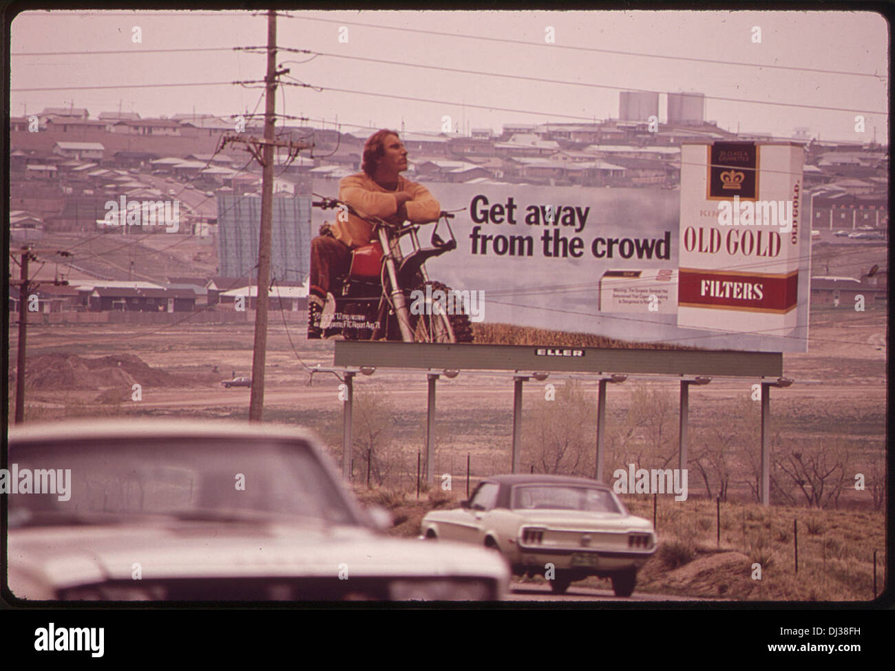 Old Roadside Billboard Advertising
