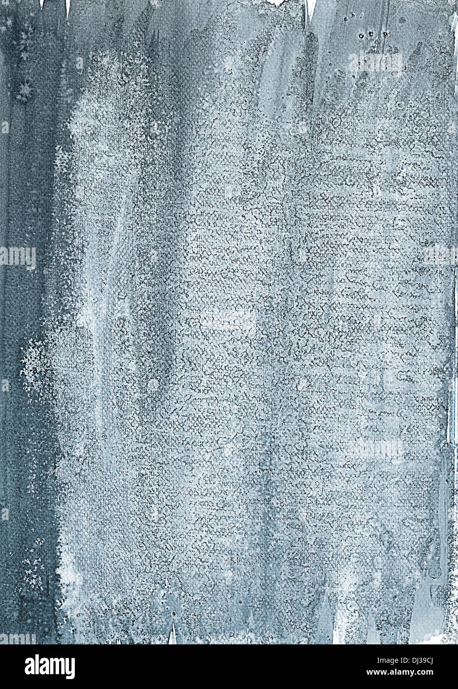 Painted grey grunge background on watercolor paper. Grey ink background ...