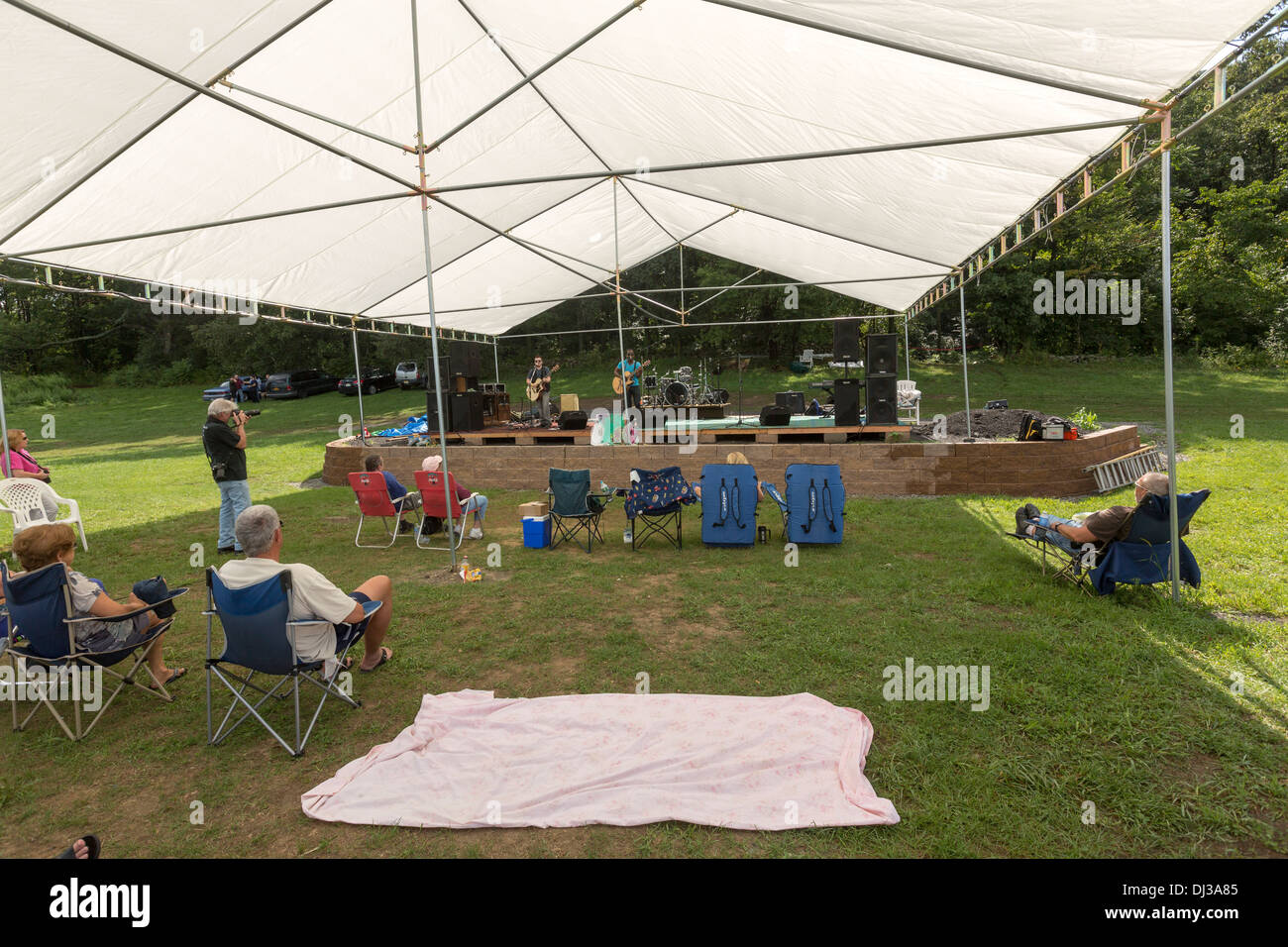 Solar Expo Jam folk festival, Vernon, NJ, USA Stock Photo - Alamy