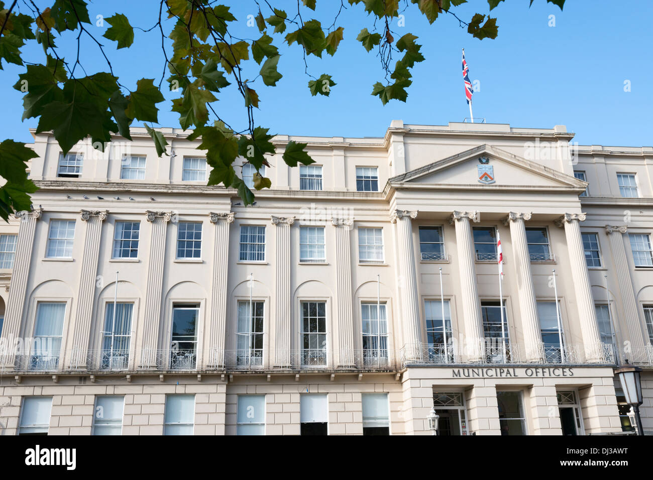Regency architecture and buildings in Cheltenham UK Stock Photo - Alamy