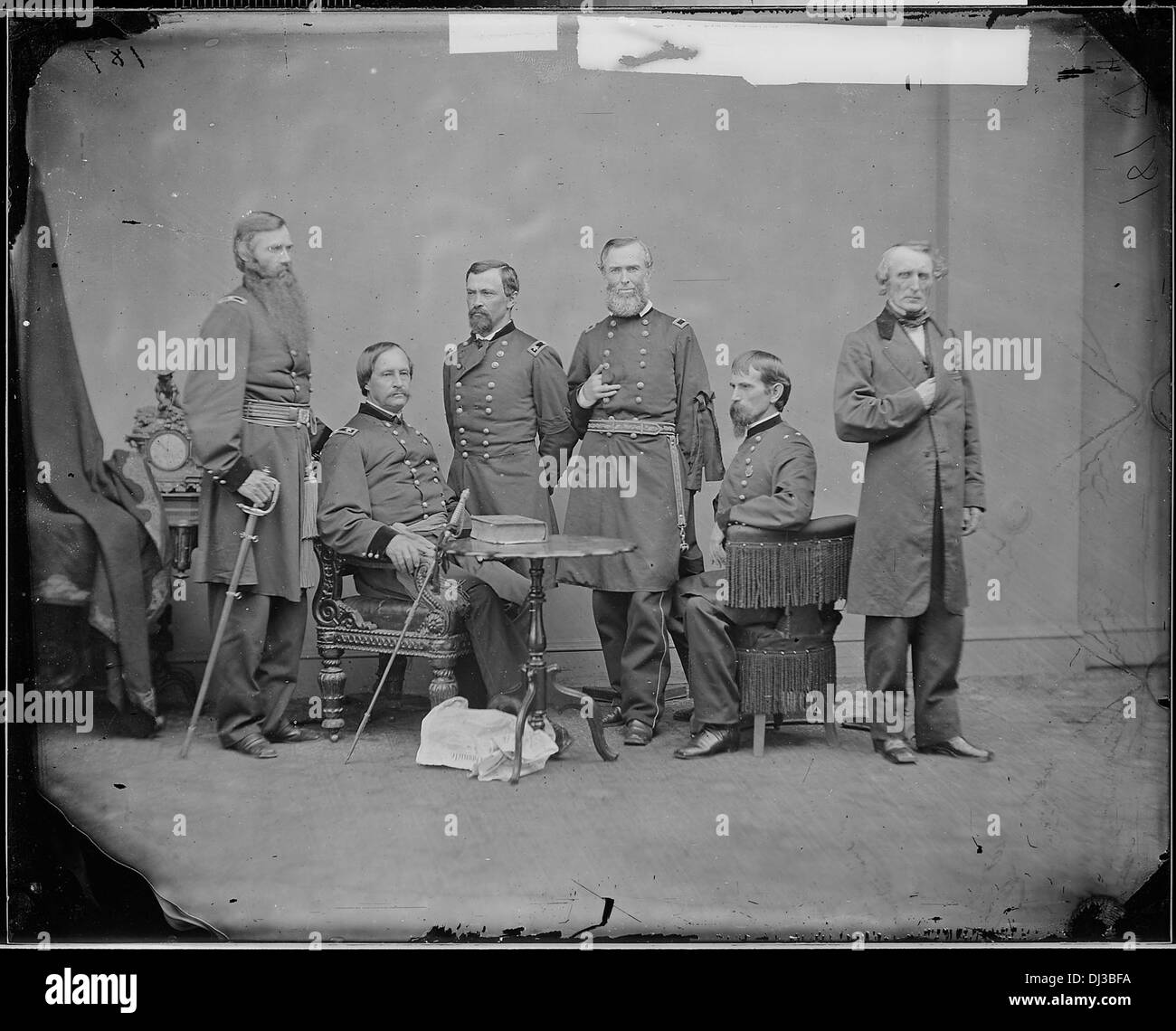 Conspirator's Court, Gen. David Hunter, Gen. Thomas M. Harris, Gen ...