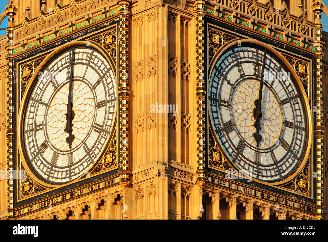 Big Ben of London as the famous landmark and icon of the city Stock ...
