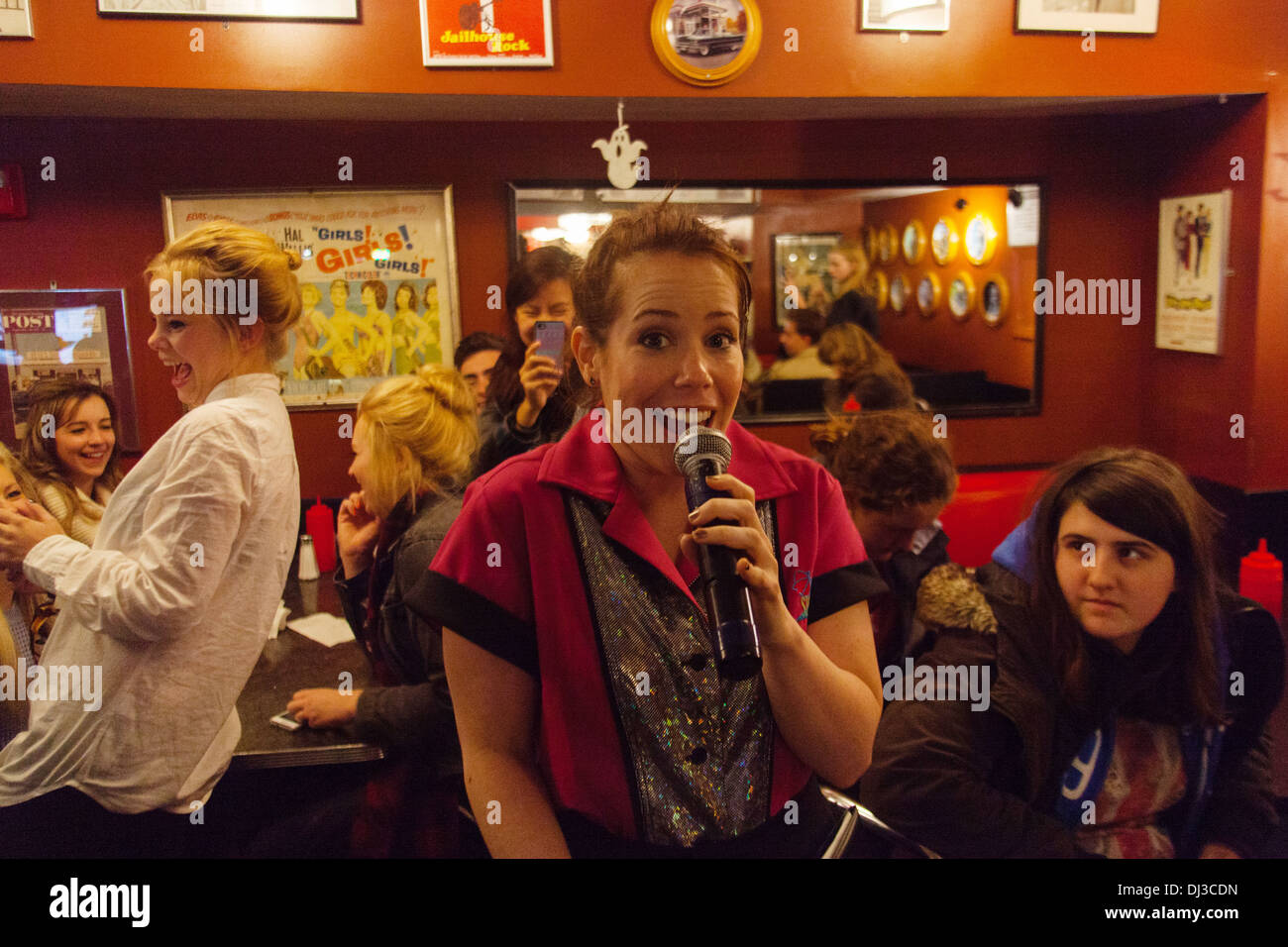 Ellen's Stardust Diner, Broadway, New York City, United States of ...