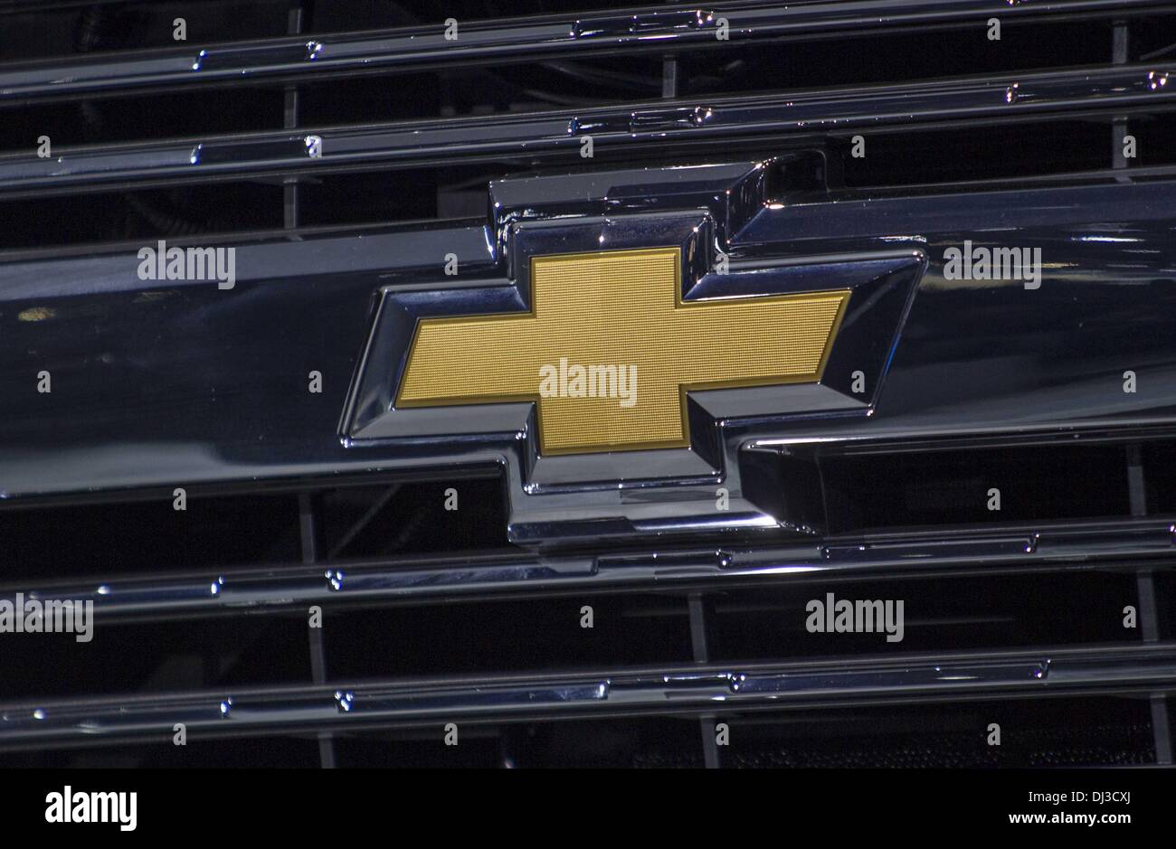 Los Angeles, California, USA. 20th Nov, 2013. The Chevrolet logo is ...