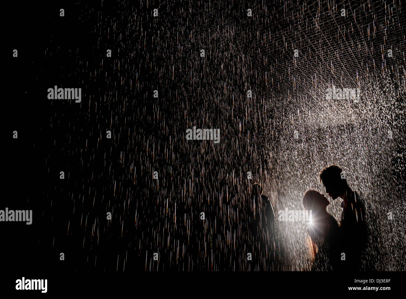 Rain room exhibition hi-res stock photography and images - Alamy