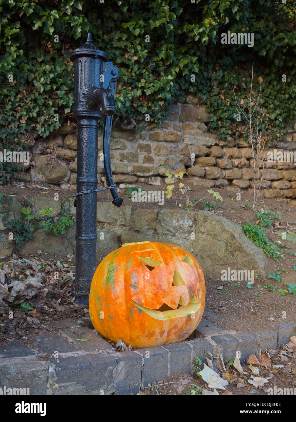 Village stirrup pump hi-res stock photography and images - Alamy