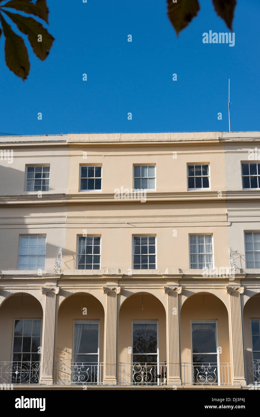 Regency architecture and buildings in Cheltenham UK Stock Photo - Alamy