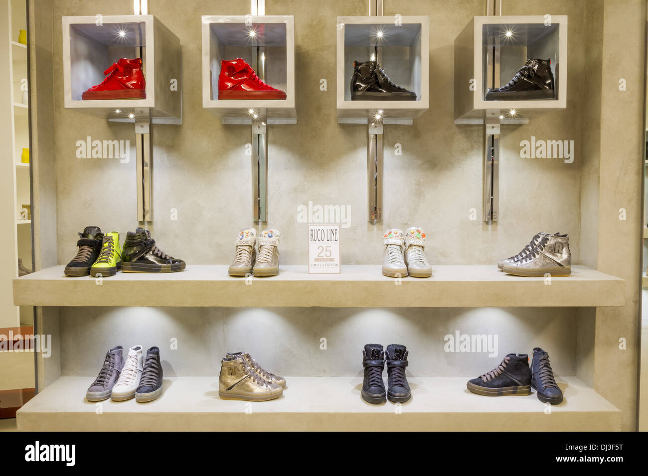 High Street Shoe Retail in London, UK Stock Photo - Alamy
