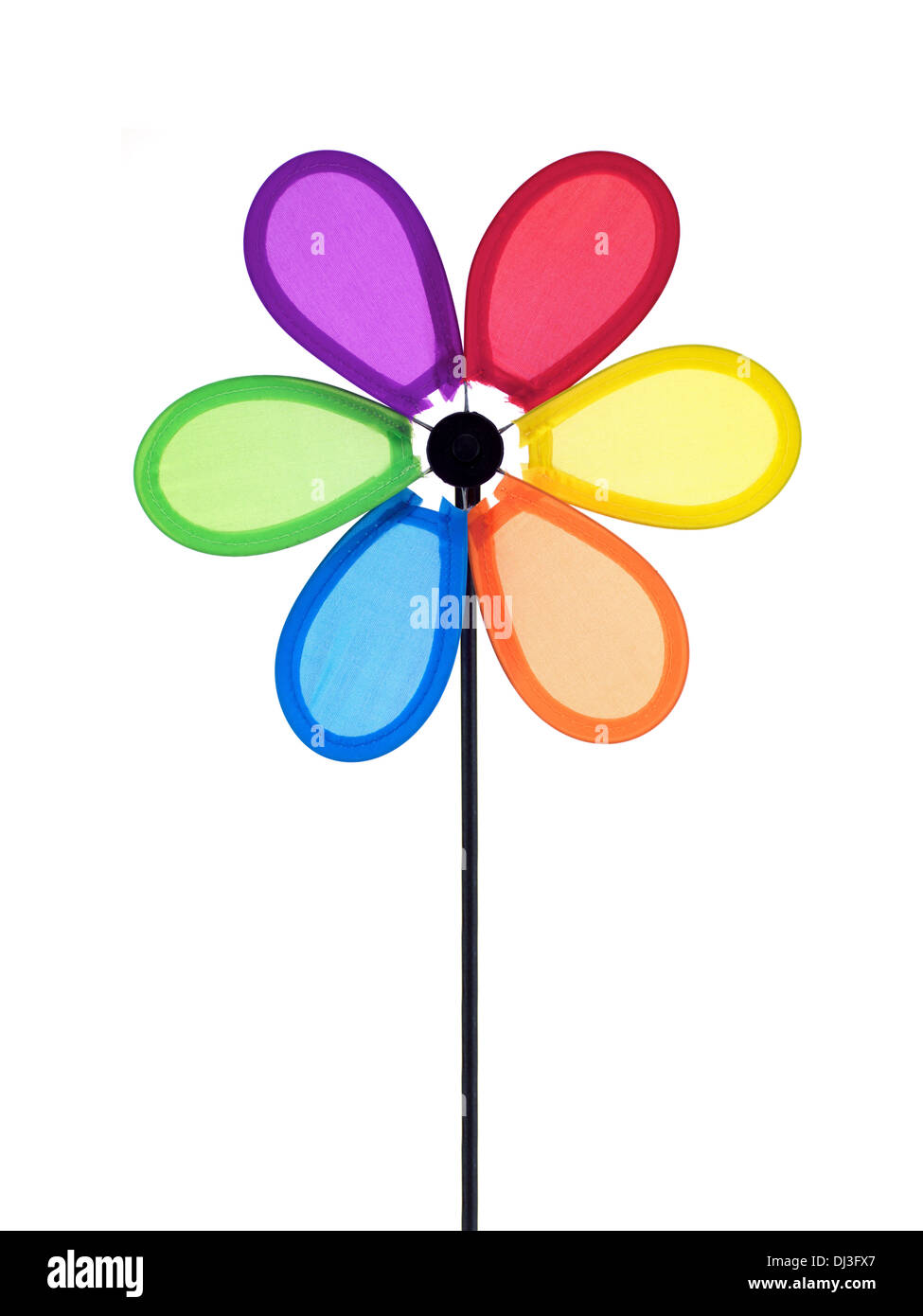 A close up shot spinning wind whirly gig Stock Photo - Alamy