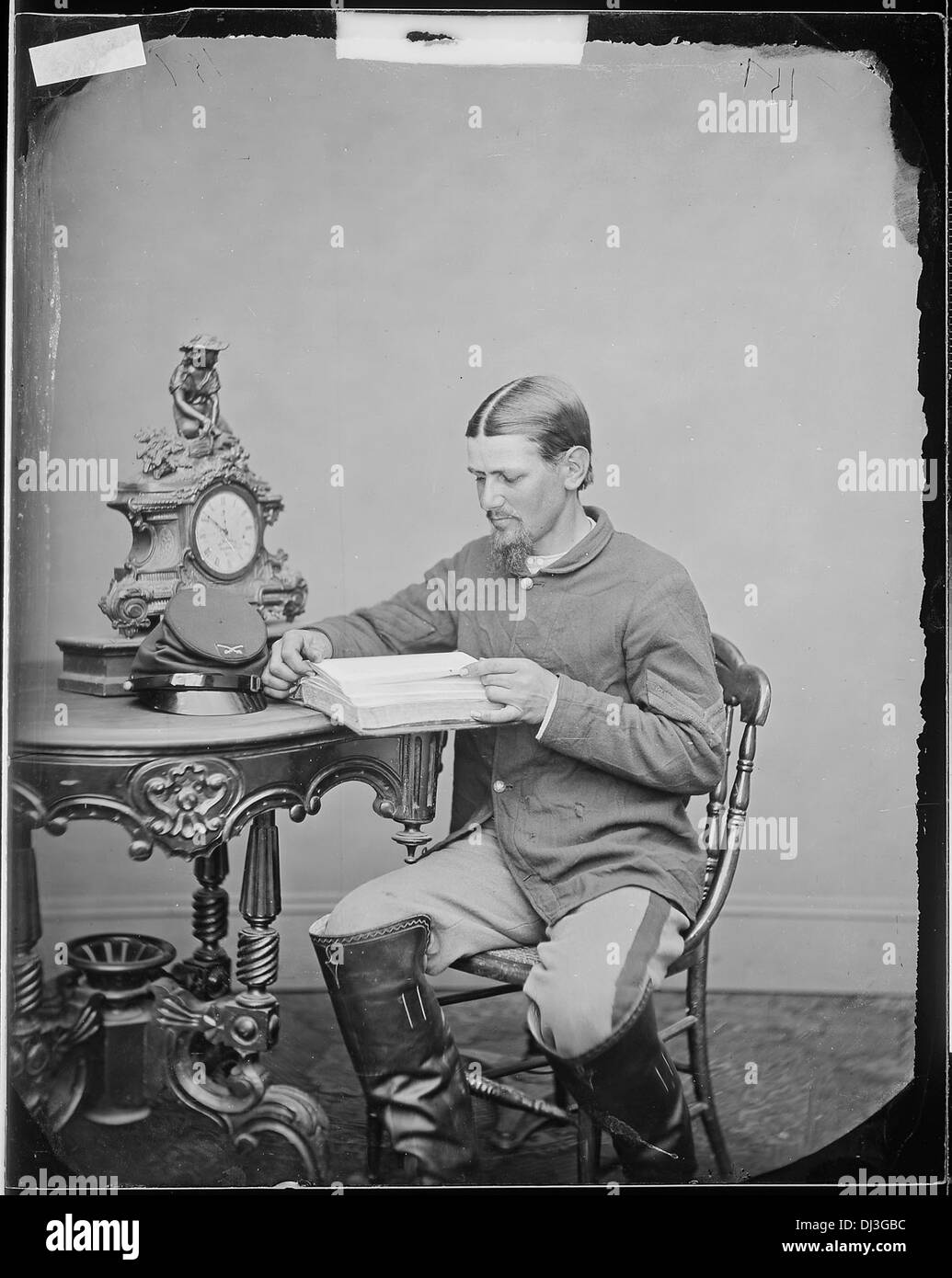 This image depicts Sergeant Boston Corbett, famous for his role in the ...
