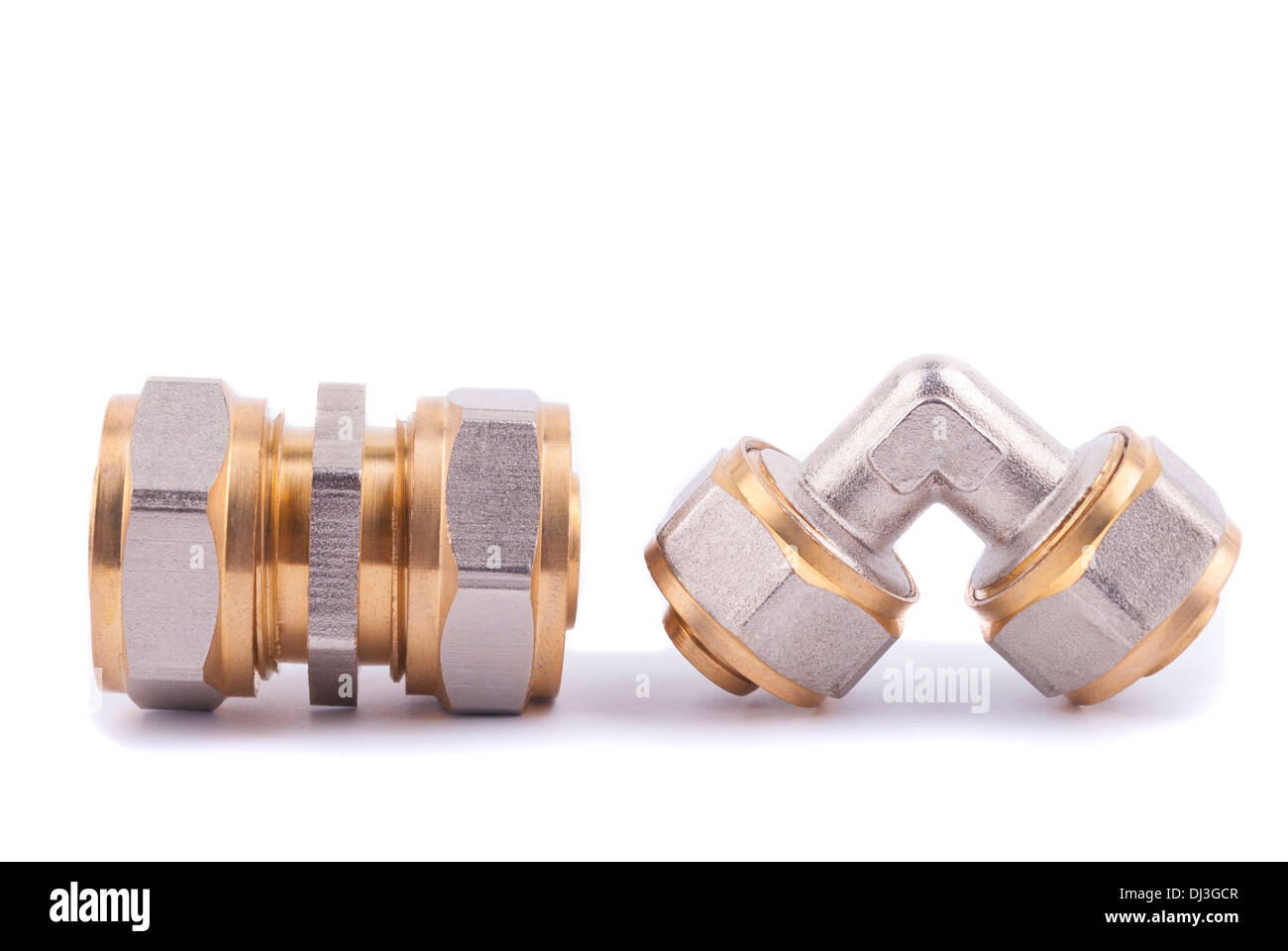 Plumbing pipe water supply Cut Out Stock Images & Pictures - Alamy