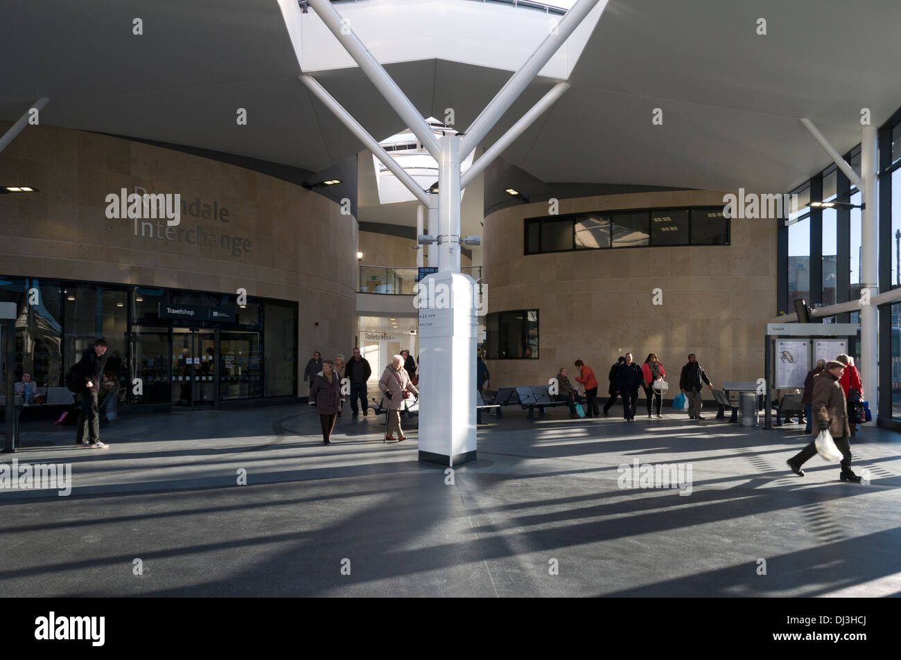 Rochdale Transport Interchange building, Rochdale, Greater Manchester ...