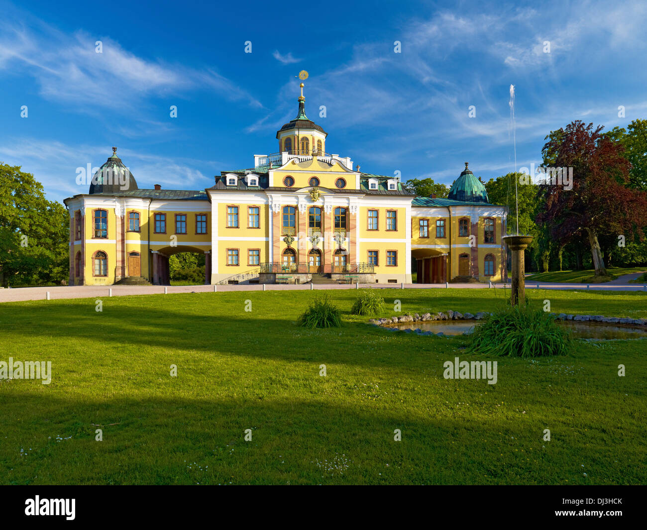 Belvedere Palace in Weimar, Thuringia, Germany Stock Photo - Alamy