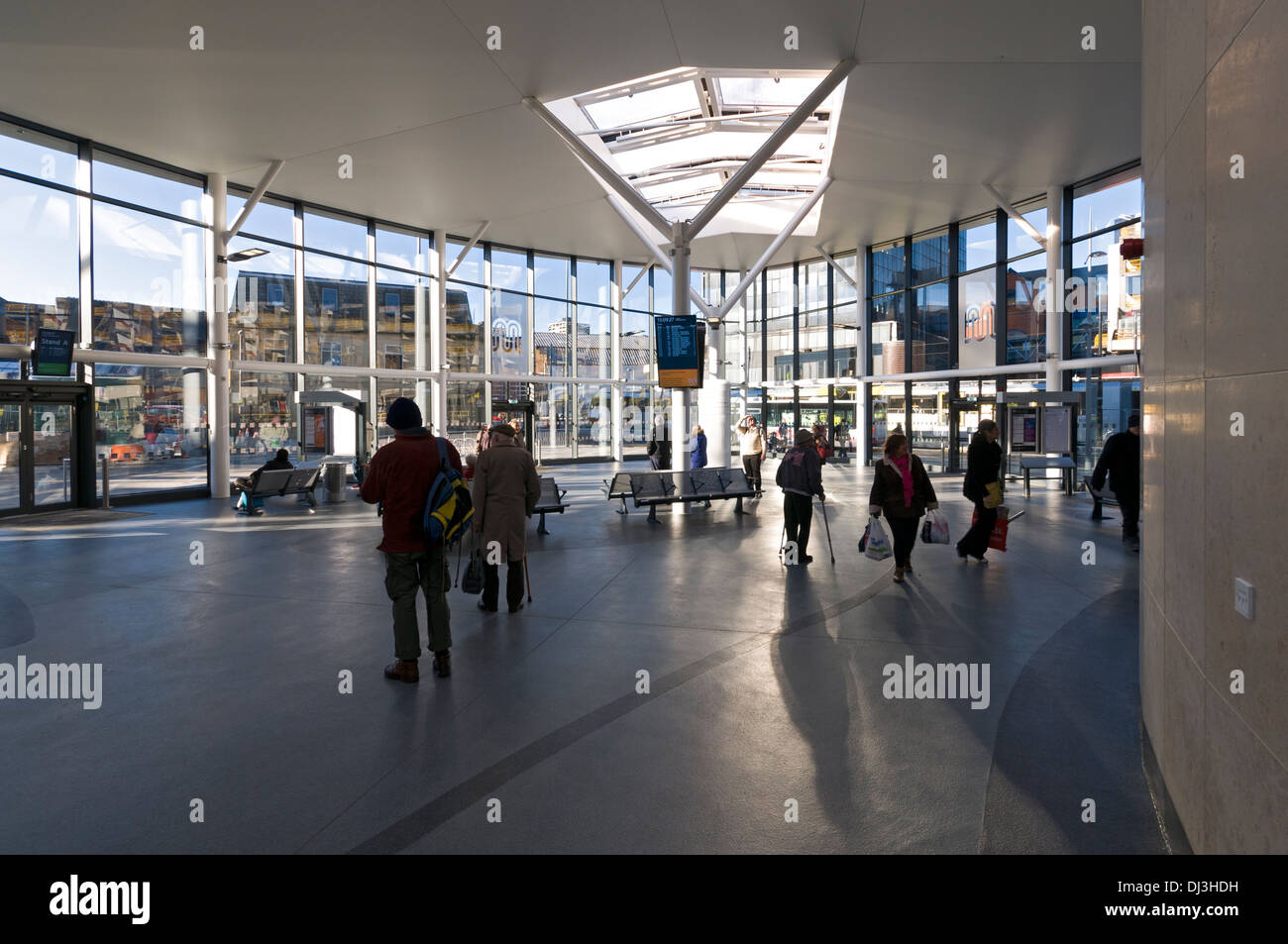 Rochdale Transport Interchange building, Rochdale, Greater Manchester ...