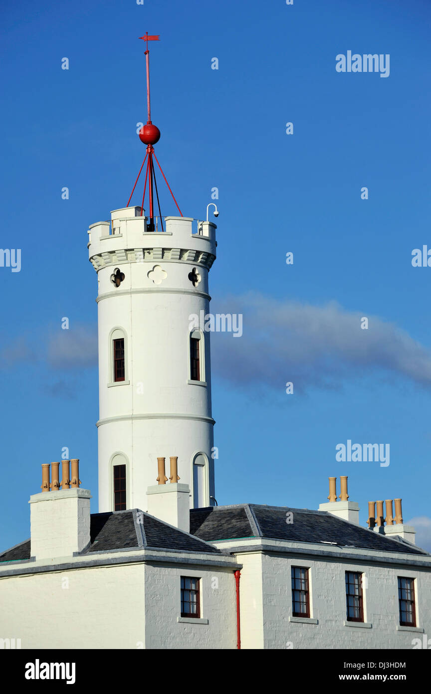 The Bell Rock Signal Tower Museum, Arbroath Stock Photo - Alamy