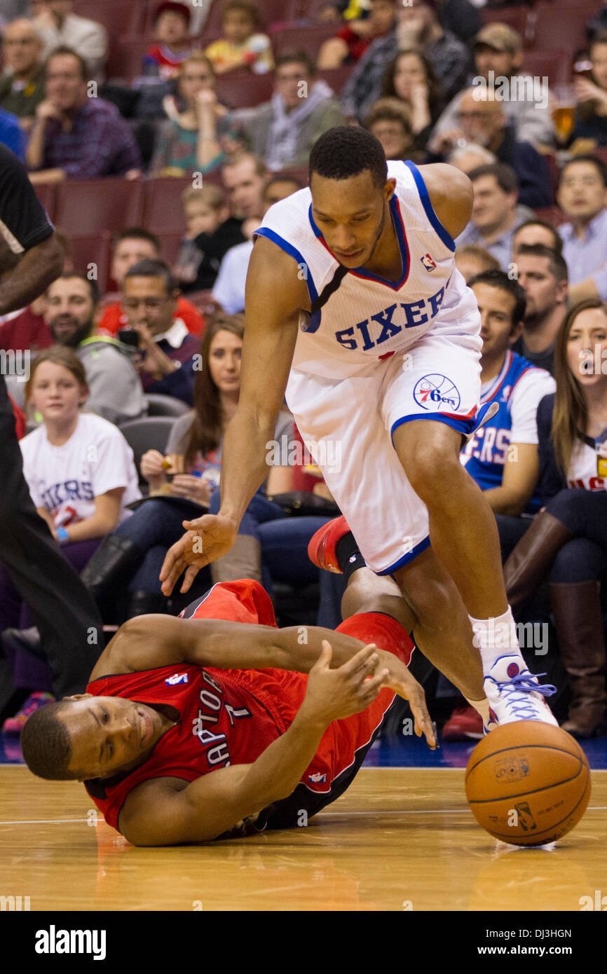Philadelphia, Pennsylvania, USA. 20th Nov, 2013. Toronto Raptors point ...