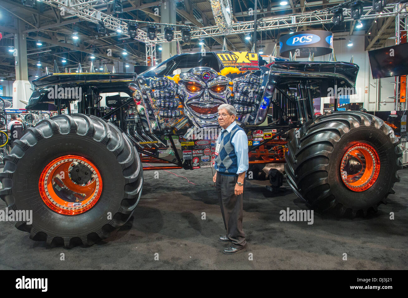 Giant car at the SEMA Show in Las Vegas, Navada Stock Photo - Alamy