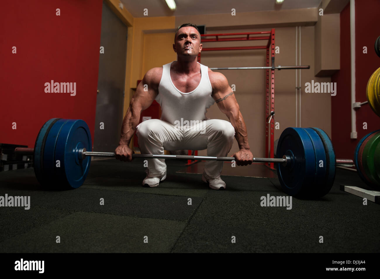 Heavy Weight Deadlift Stock Photo - Alamy