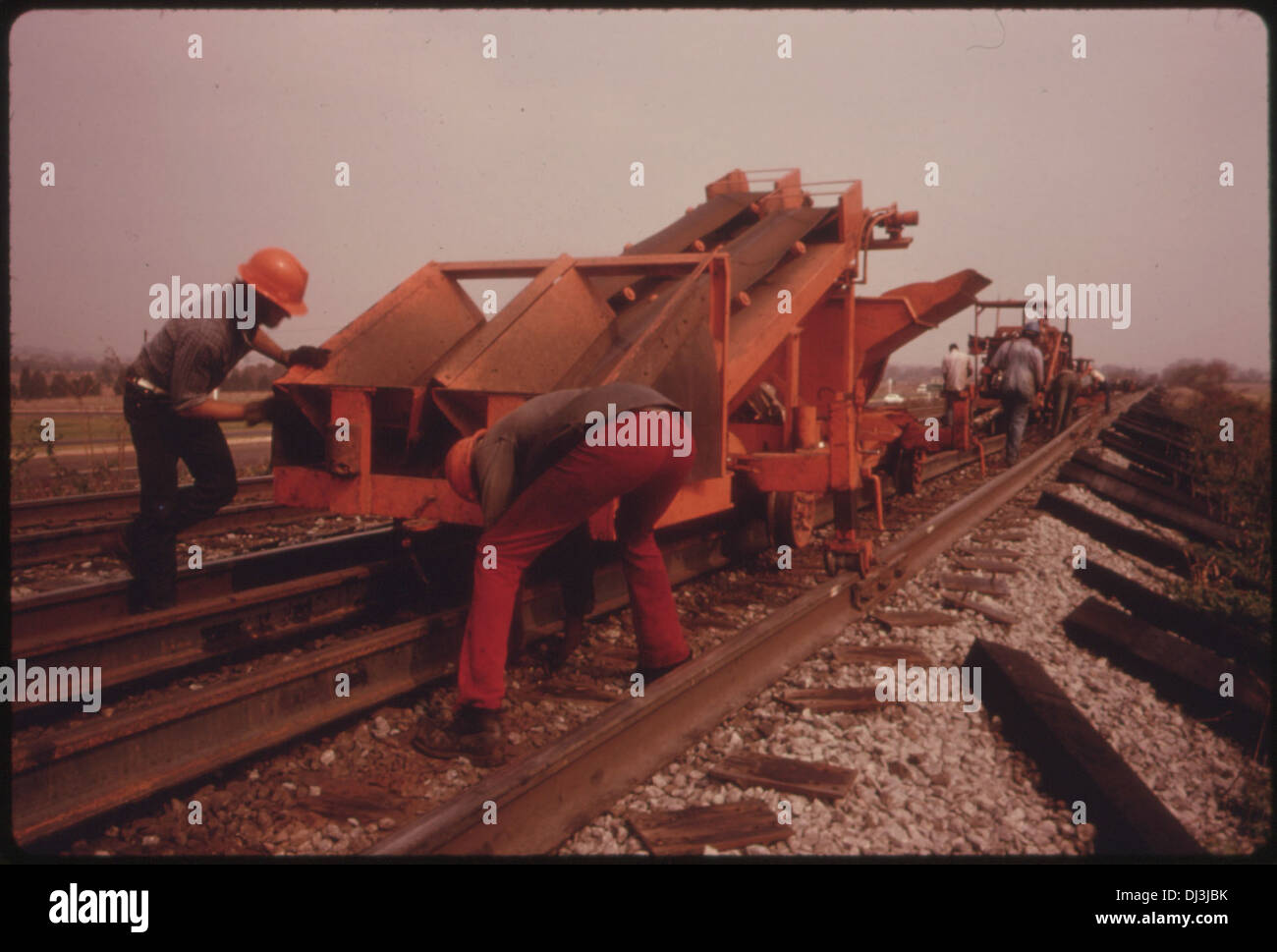 Southern railway work crew hi-res stock photography and images - Alamy