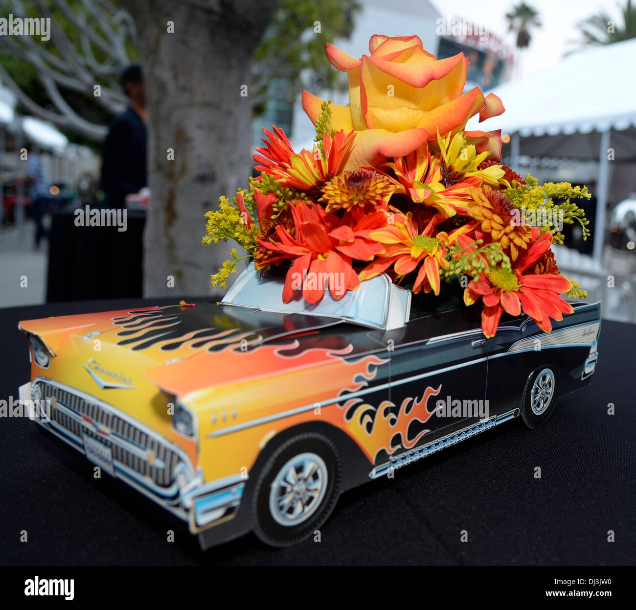 Los Angeles, California, USA. 20th Nov, 2013. Fancy classic car ...