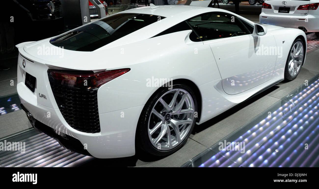 Los Angeles, California, USA. 20th Nov, 2013. Lexus LFA concept car on ...