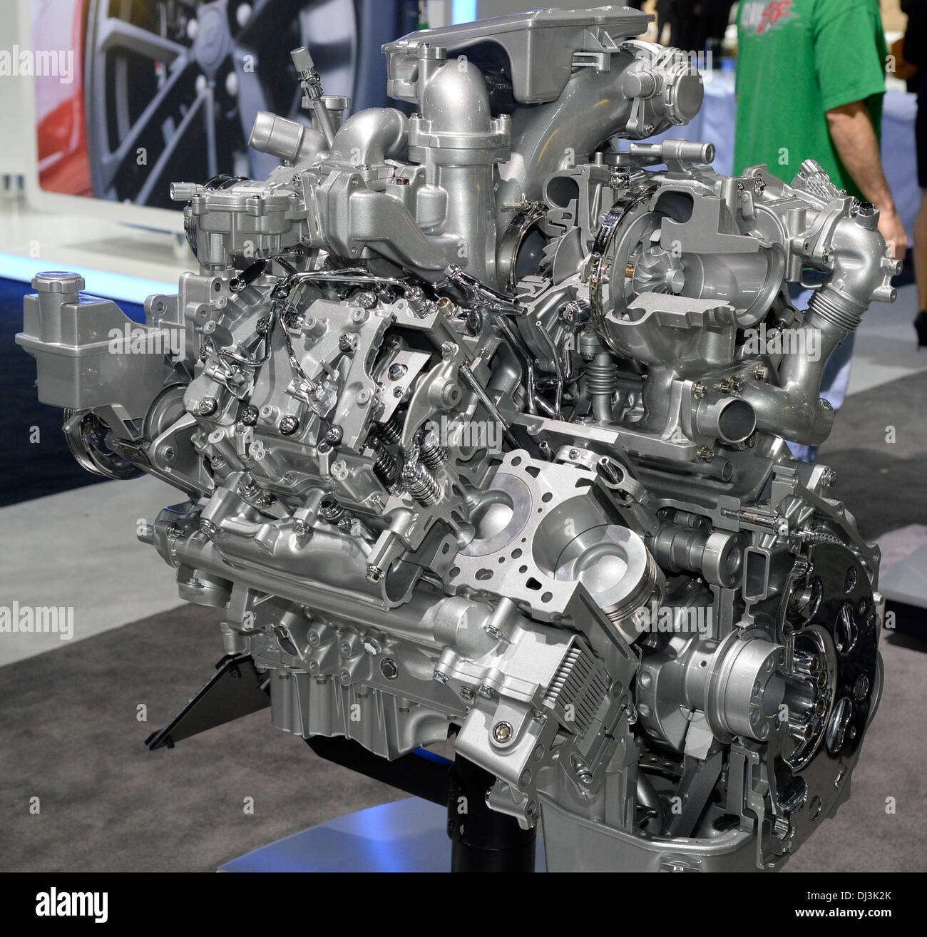 Los Angeles, California, USA. 20th Nov, 2013. The new Duramax diesel 6 ...