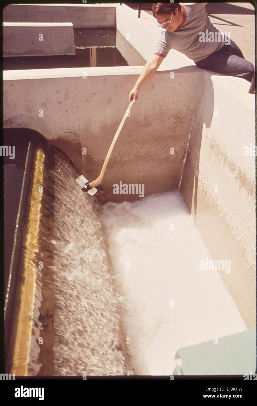 Wastewater treatment plant sample hi-res stock photography and images ...