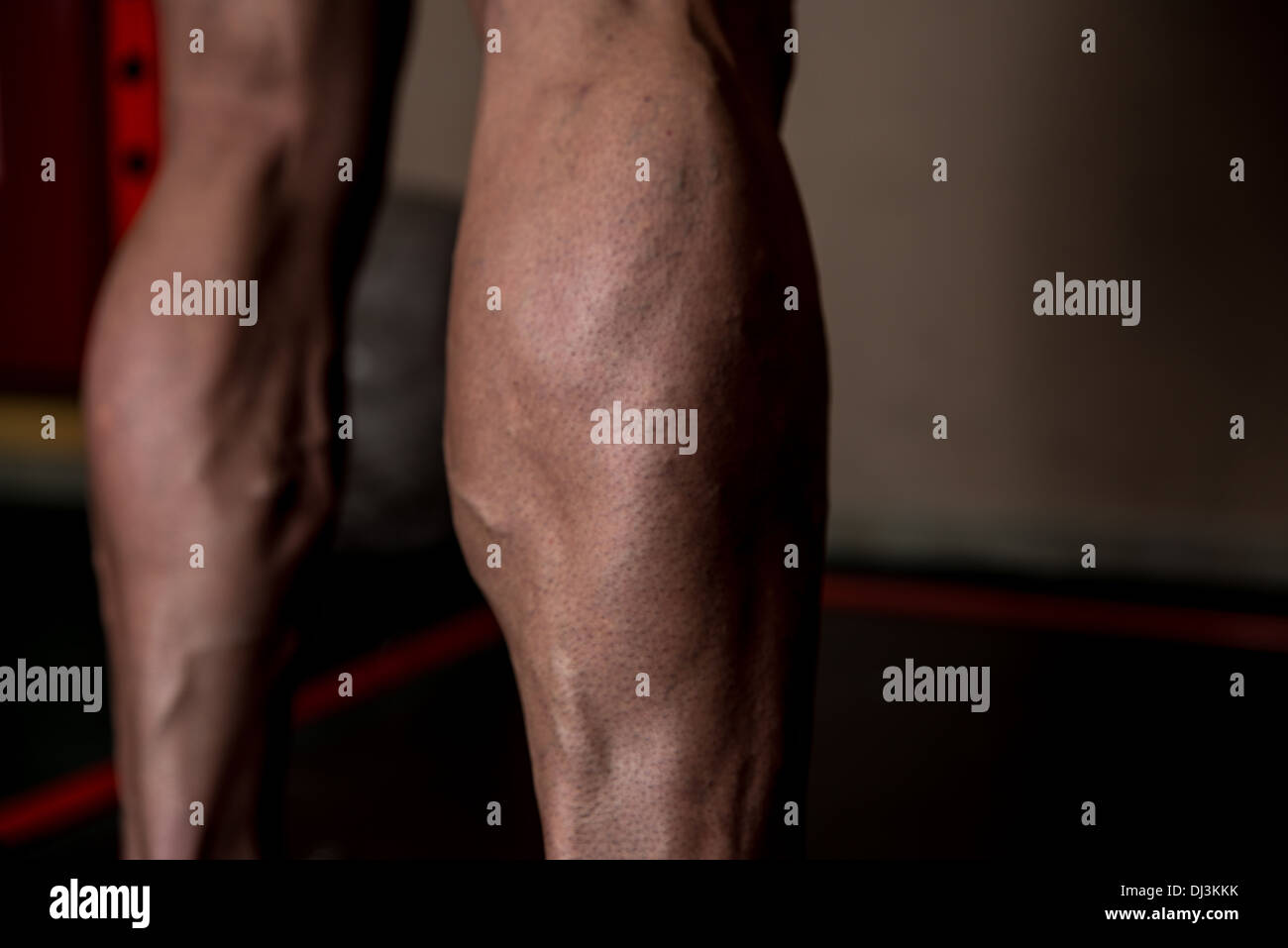 Calves muscle studio hi-res stock photography and images - Alamy