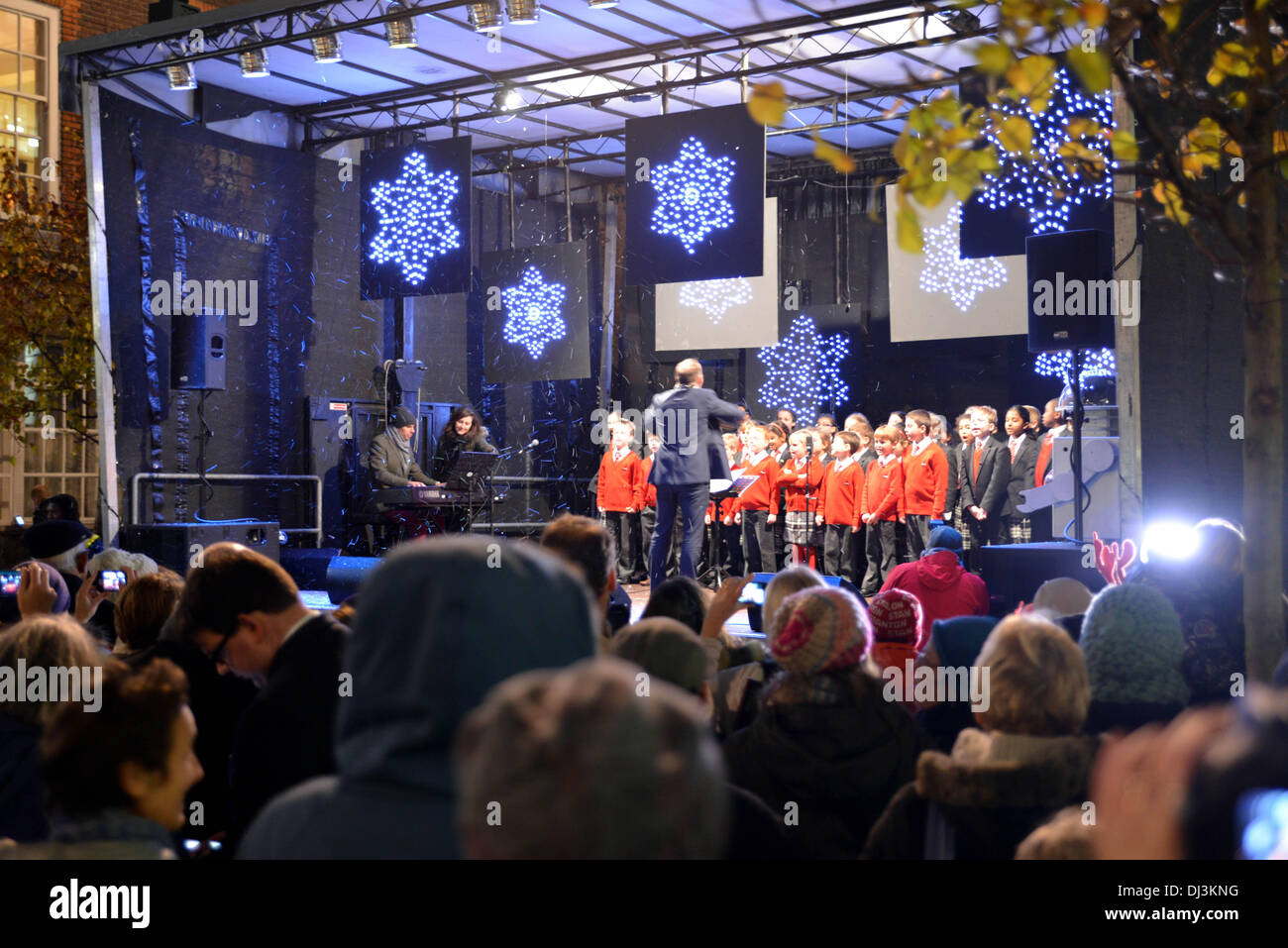Marylebone christmas lights show hi-res stock photography and images ...
