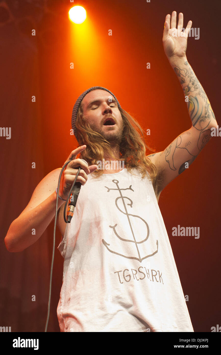 Norfolk, Virginia, USA. 20th Aug, 2012. Vocalist JARED WATSON of The ...